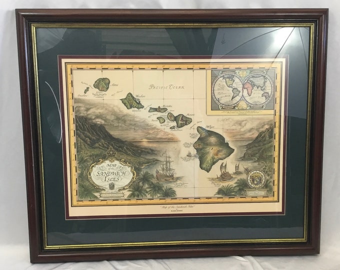 Map of the Sandwich Isles/blaise Domino Map of the Sandwich Isles ...