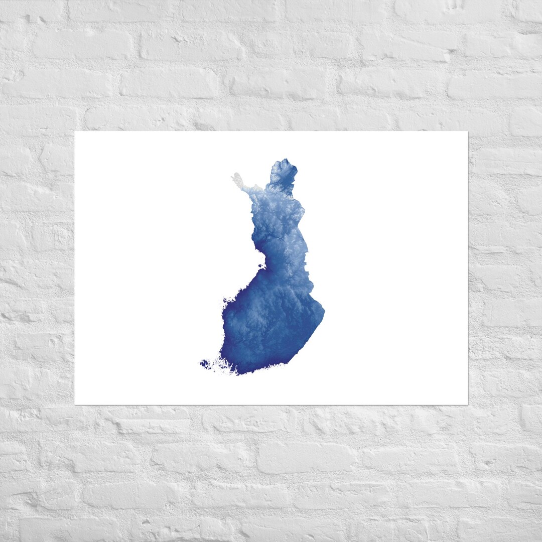 Finland Map, Topographic Map of Finland, Finland Geography, Finland ...