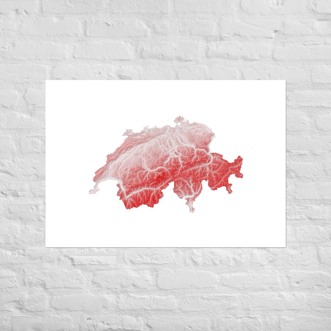 Switzerland Map, Topographic Map of Switzerland, Switzerland Geography ...