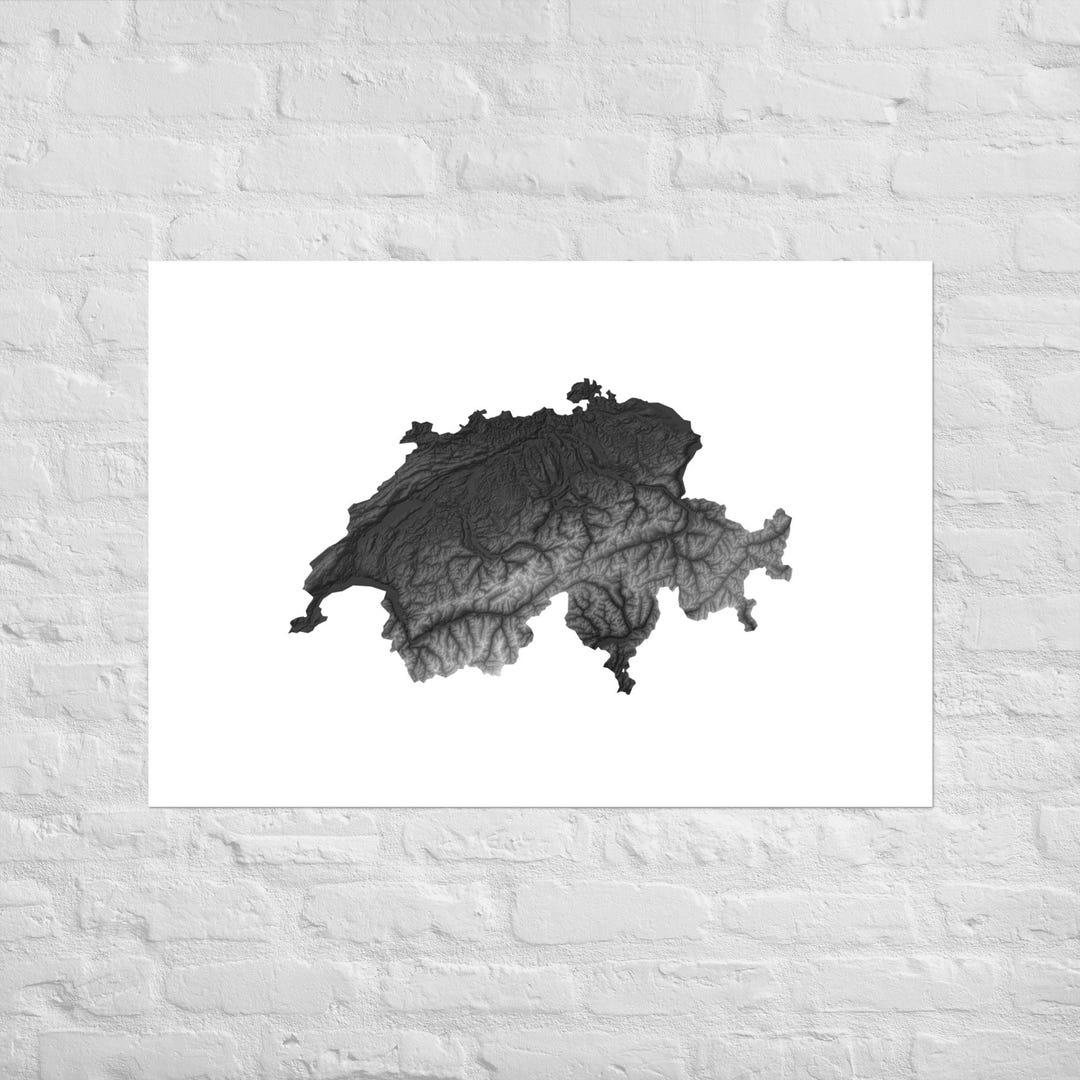 Switzerland Map, Topographic Map of Switzerland, Switzerland Geography ...