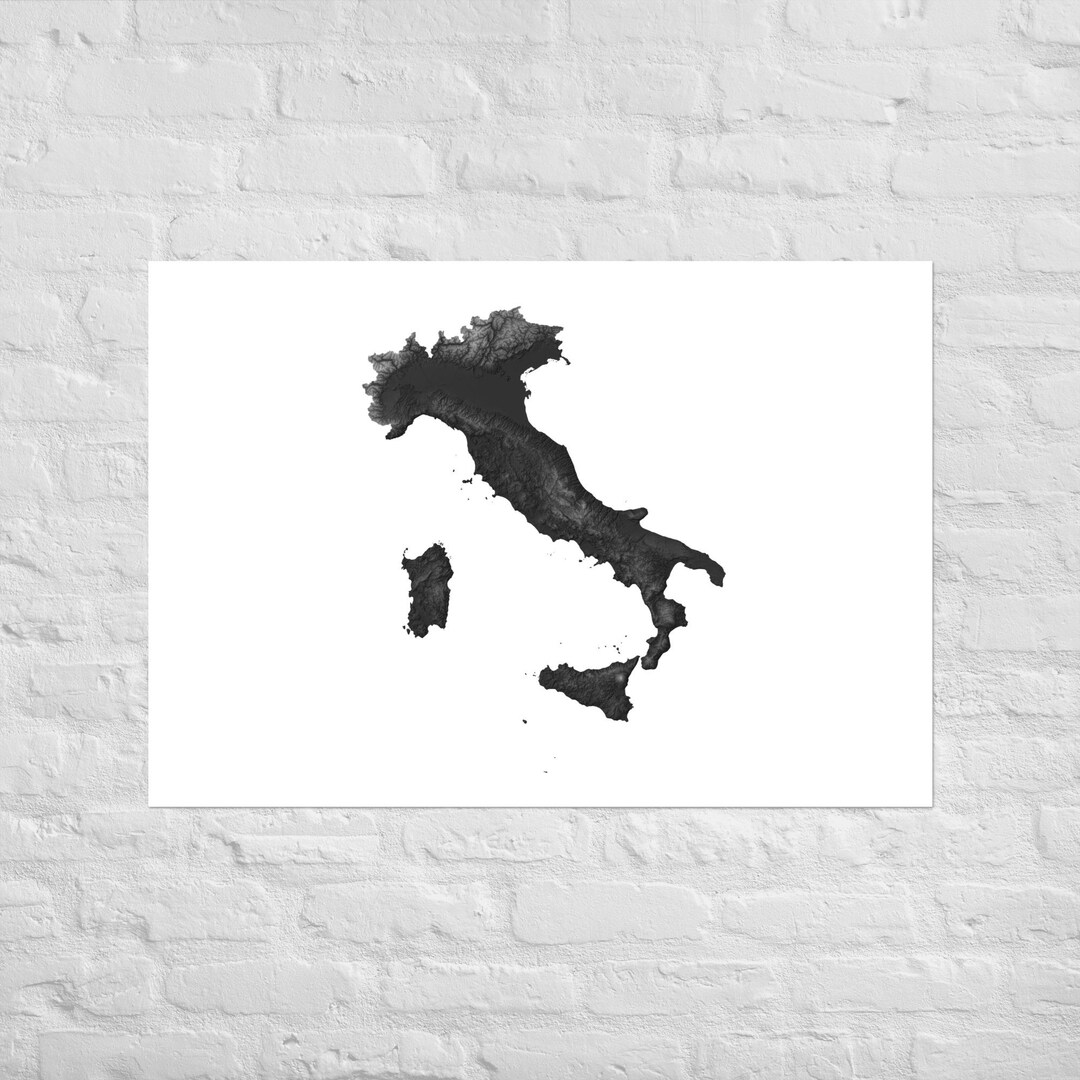 Italy Map, Topographic Map of Italy, Italy Geography, Italy Relief ...