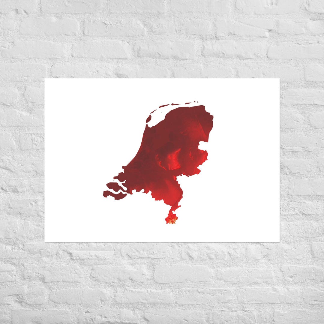 Netherlands Map, Topographic Map of Netherlands, Netherlands Geography ...