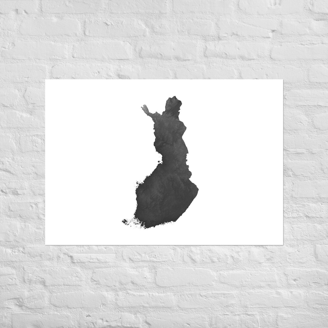 Finland Map, Topographic Map of Finland, Finland Geography, Finland ...