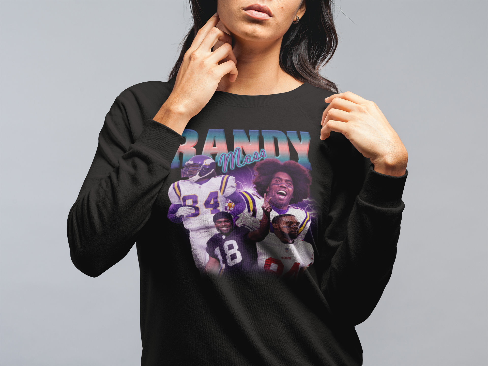 Randy Moss Vintage Camisa unisex, Vintage Randy Moss camiseta regalo ...