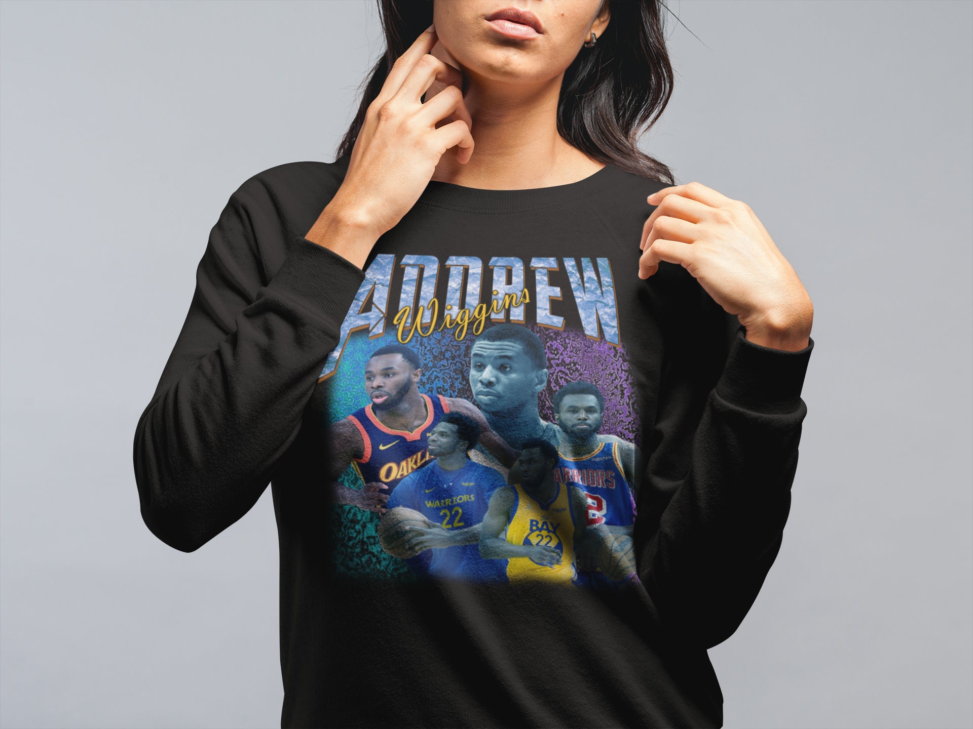 Andrew Wiggins Vintage Unisex Shirt, Vintage Andrew Wiggins Tshirt for ...