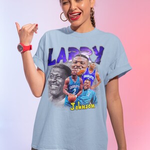 Larry Johnson Vintage Unisex Shirt, Vintage Larry Johnson Tshirt Gift ...