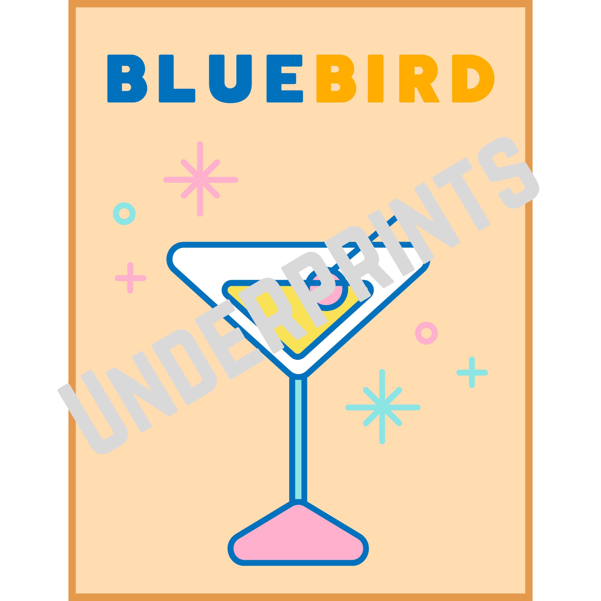 Indiana University Posters, Wall Art Prints, Set of 6 Downloadable Bar ...