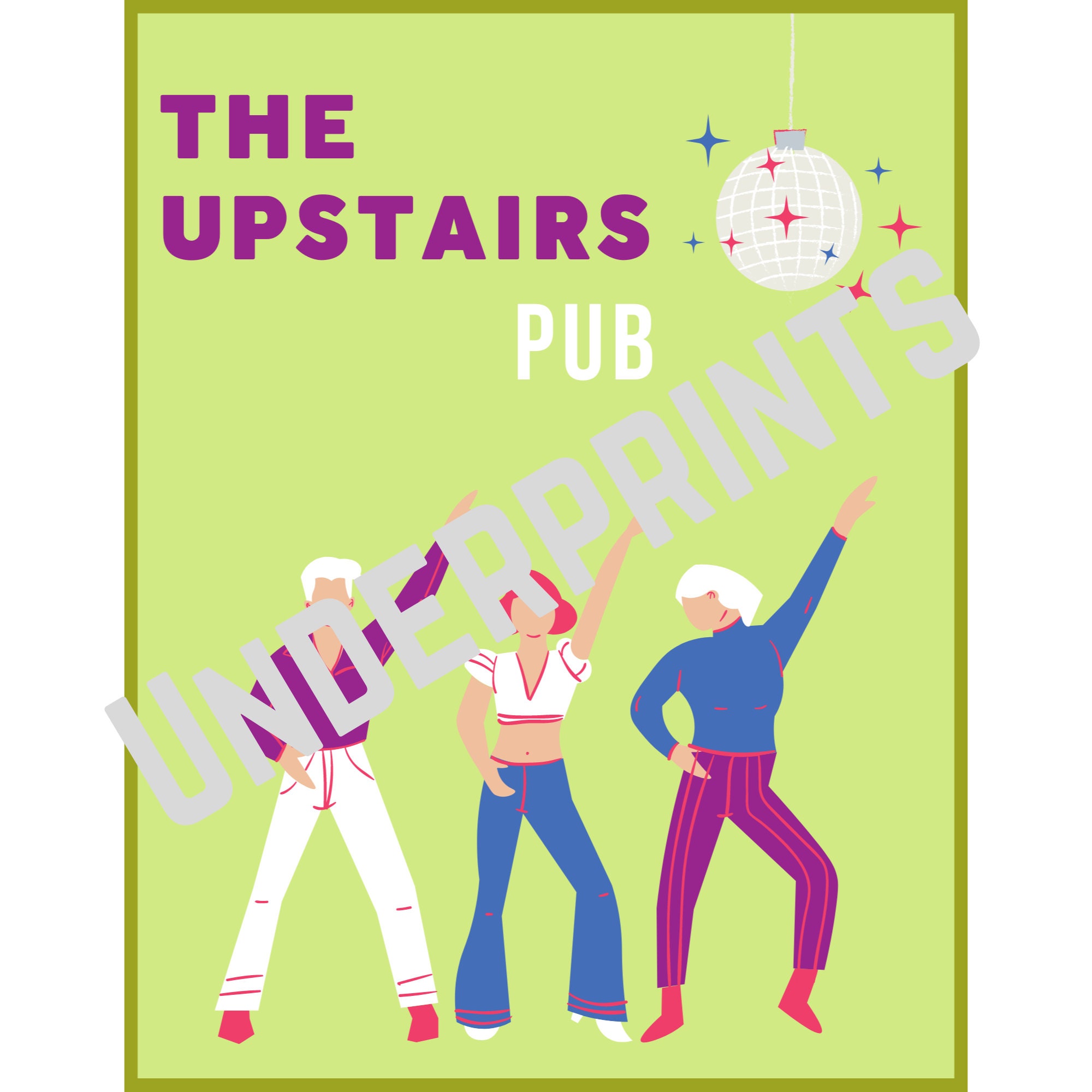 Indiana University Posters, Wall Art Prints, Set of 6 Downloadable Bar ...