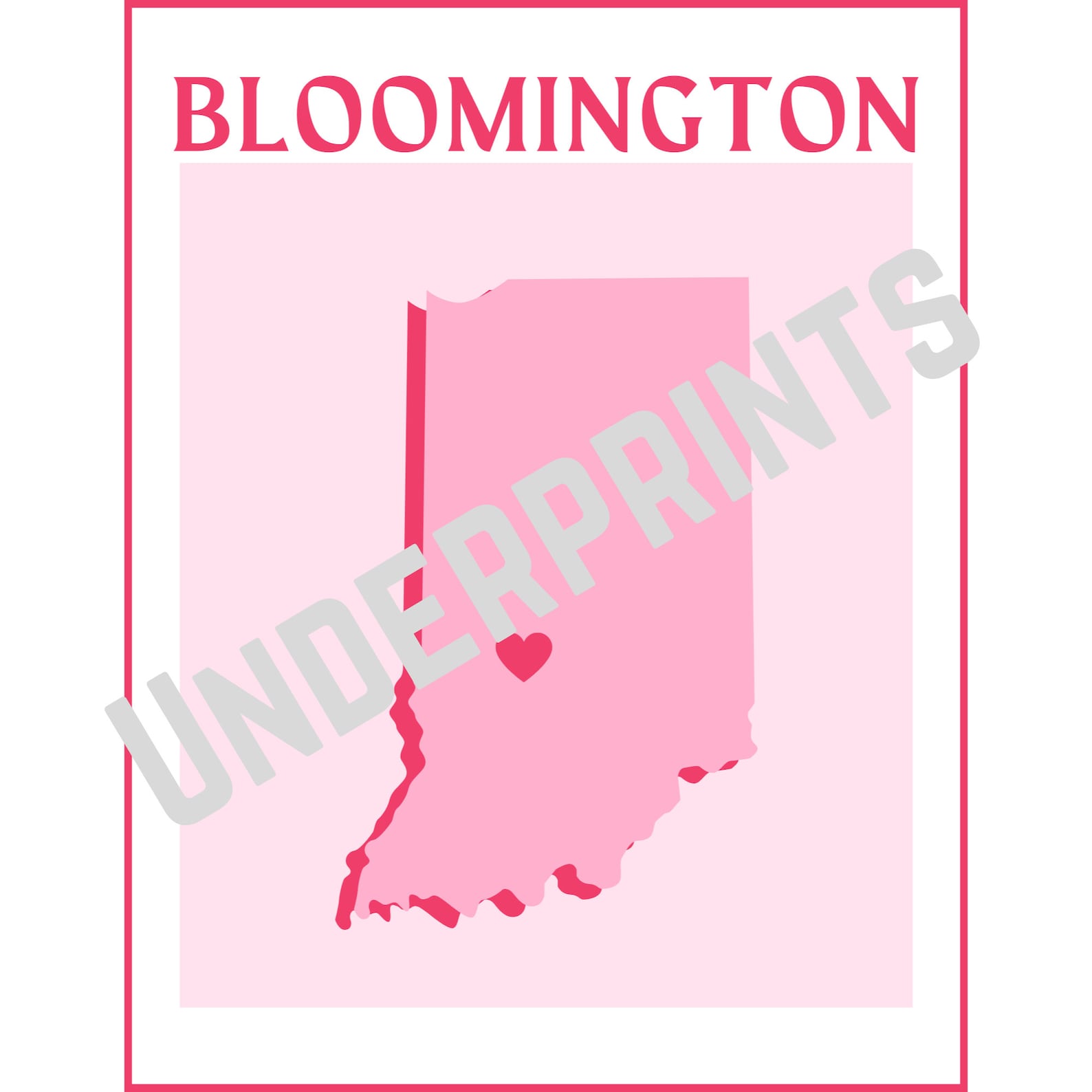 Indiana University Posters, Wall Art Prints, Set of 6 Downloadable Bar ...