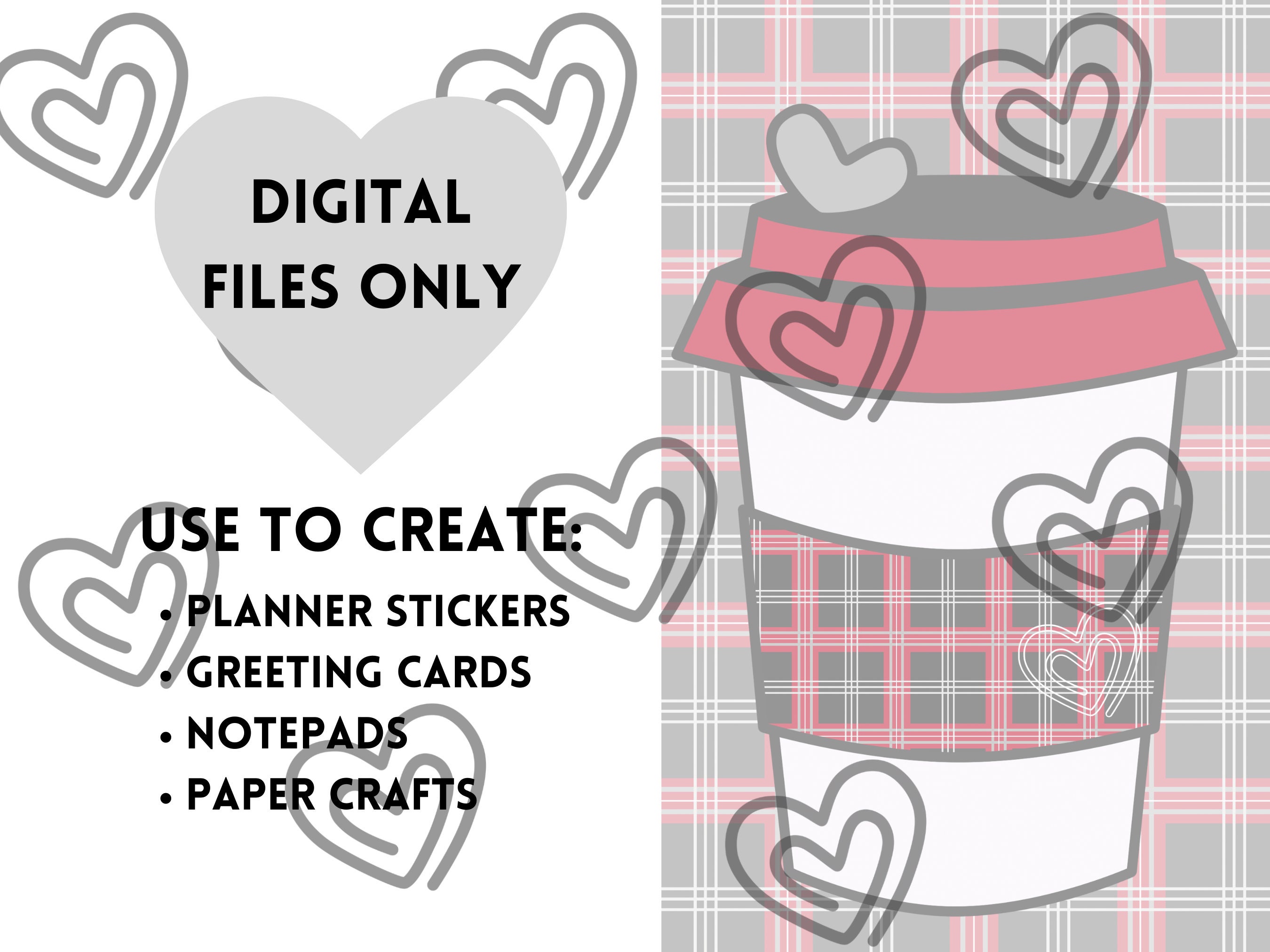 Valentine's Day PNG Clipart Bundle, Valentine's Sweets Clipart, Heart ...
