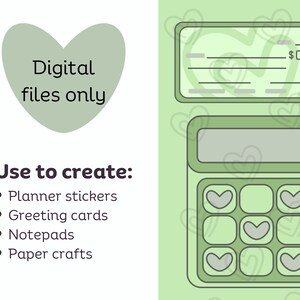 Green Budget Clipart Bundle, Cute Money PNG, Money Icon SVG, Finance ...