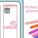Printable Short Candle Stickers, Instant Download Functional Planner ...