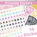 Printable Cute Cash Envelope Planner Stickers, Instant Download ...