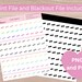 Printable Cute Specs Planner Stickers, Instant Download Functional ...