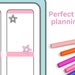 Printable Cute Star Clip Planner Stickers, Instant Download Functional ...