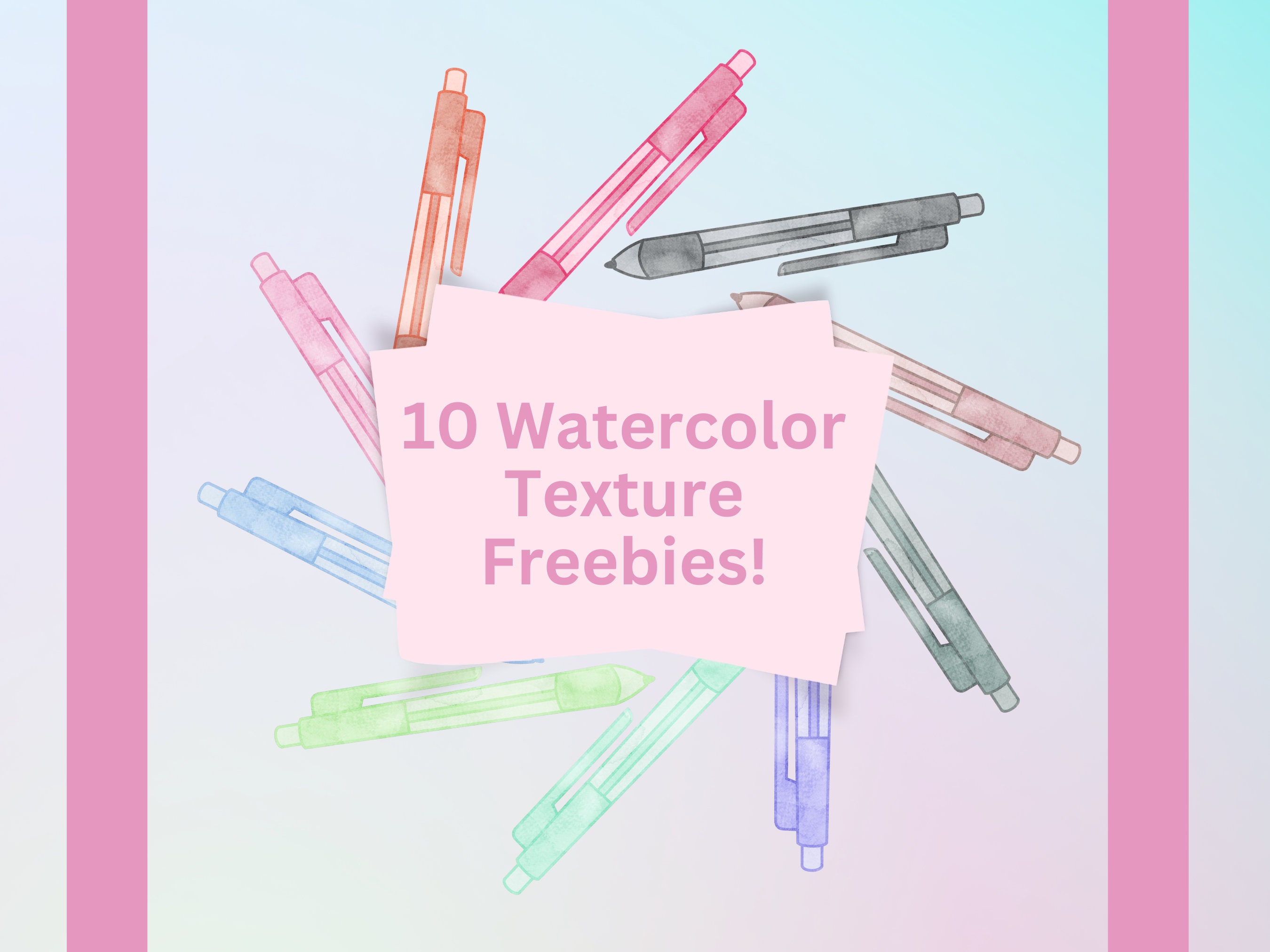 Printable Pen Planner Stickers, Instant Download Functional Planner ...