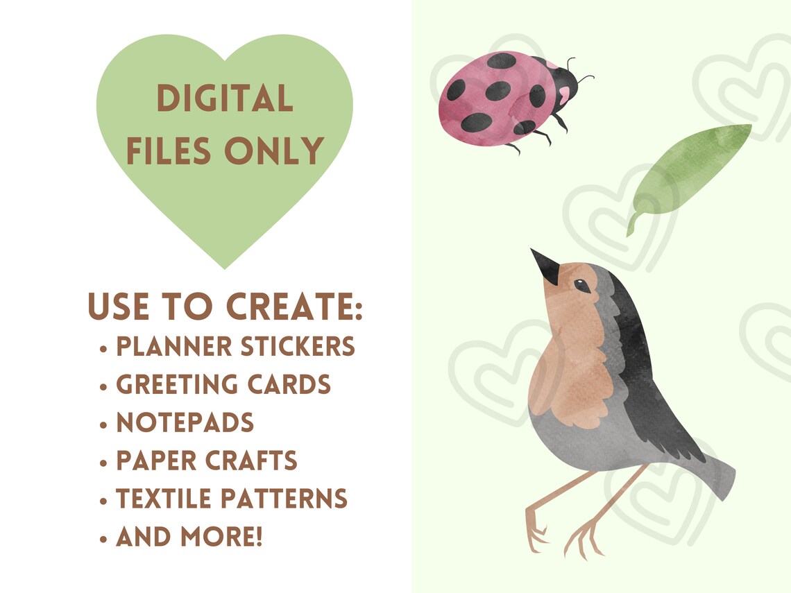 Spring Watercolor Clipart Bundle PNG/SVG Spring Flowers PNG - Etsy