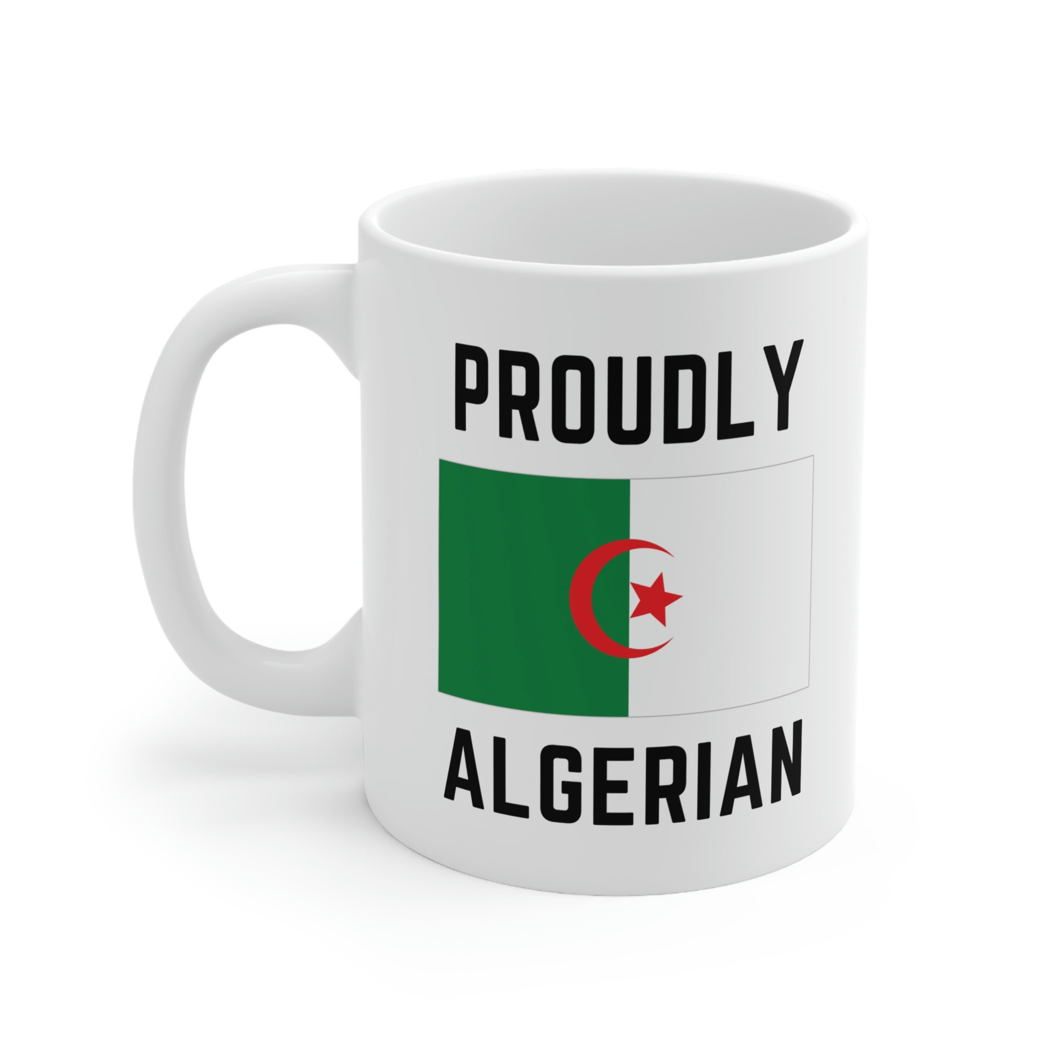 Buy Custom Algerian Souvenir Algerian Flag Mug Algerian African Gift ...