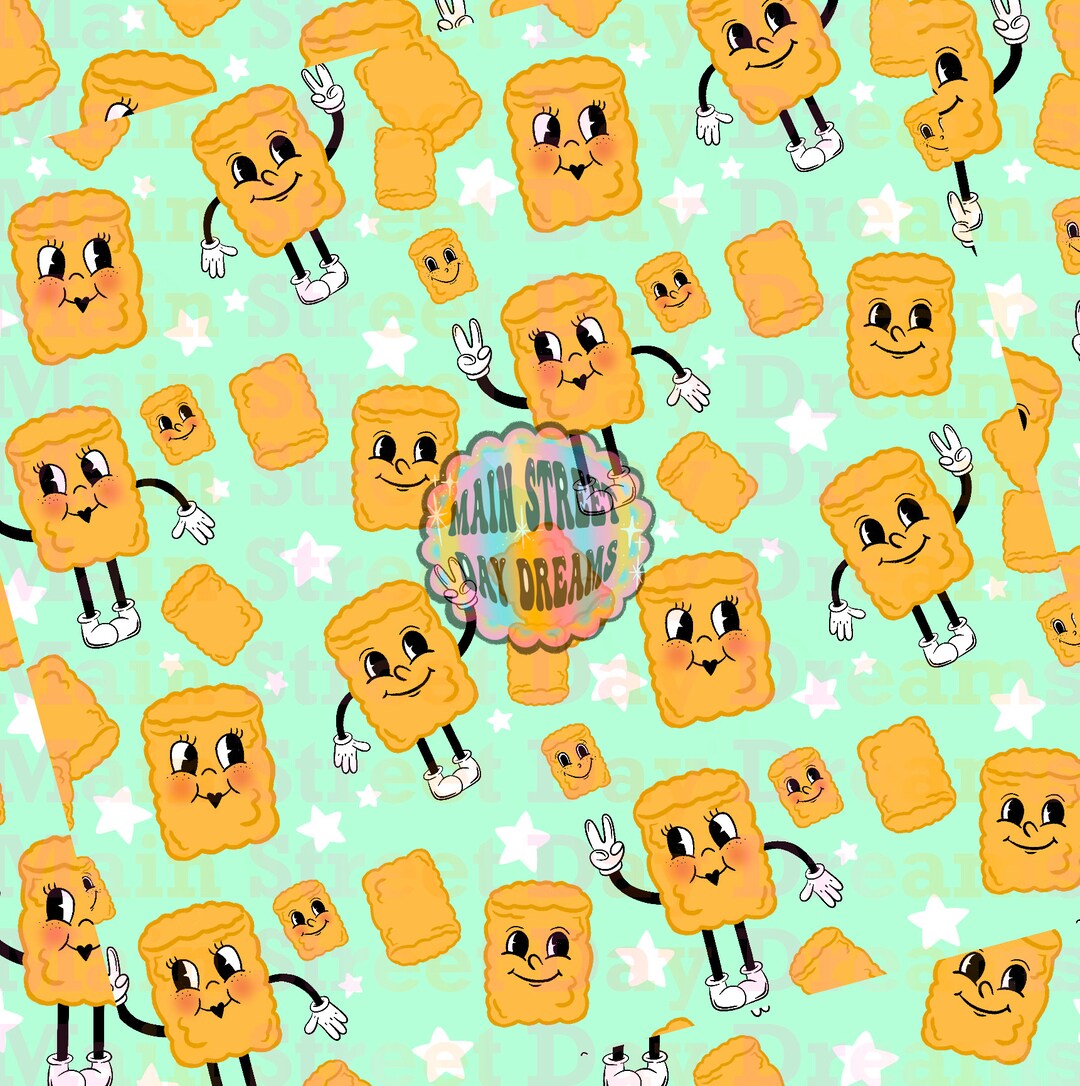 Tater Tot Seamless Pattern Digital ONLY - Etsy