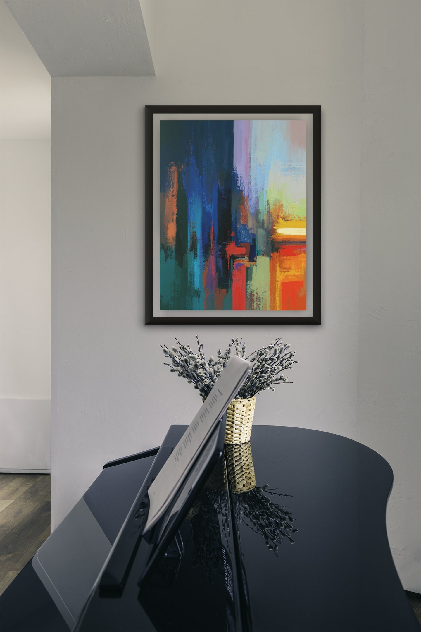 Colorful Mixed Illustrated Digital Art Download - Etsy