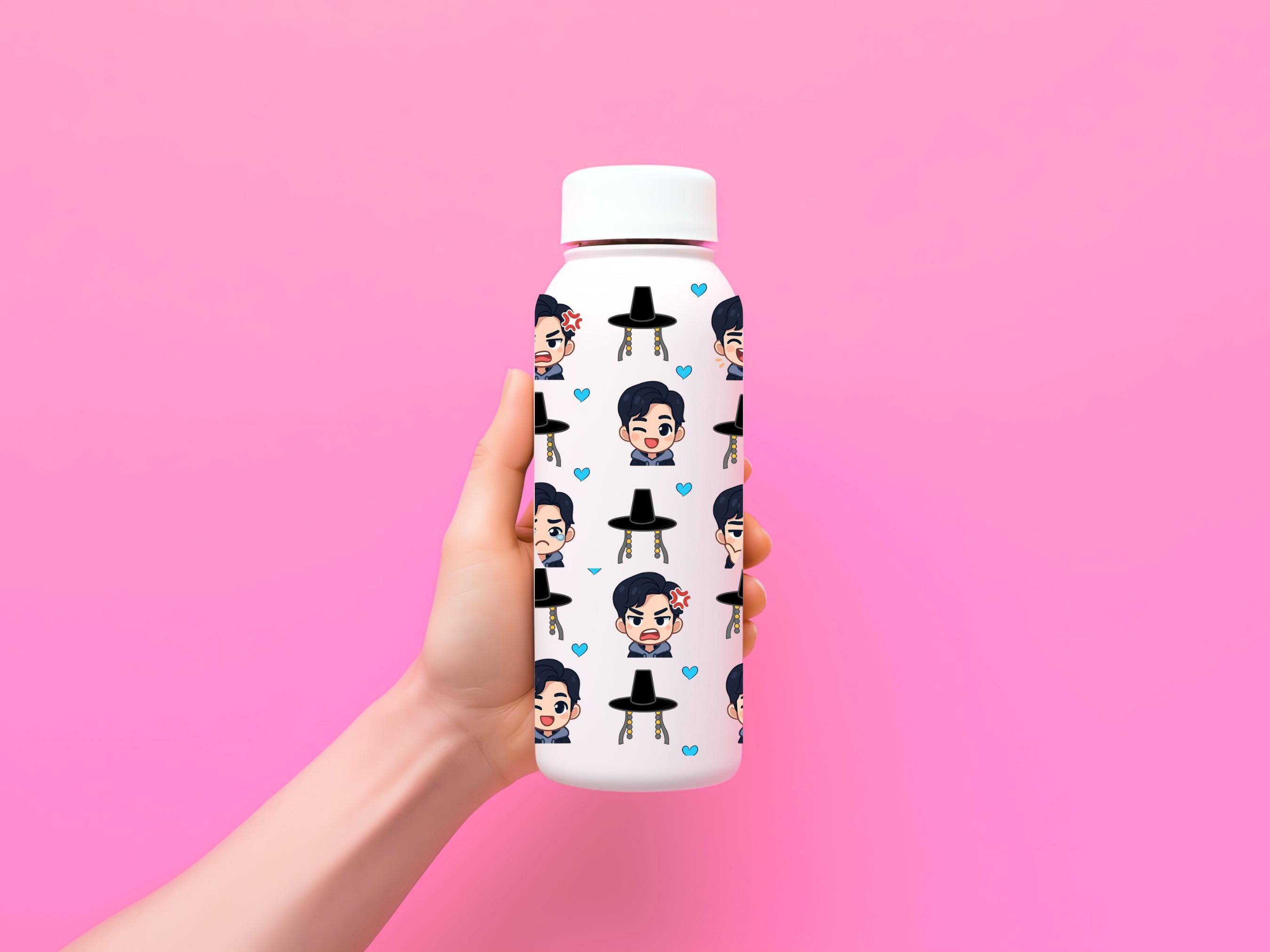KPOP Demon Hunter Mira Ramen Cup Wrap PNG | Chibi Printable Glass Wrap ...