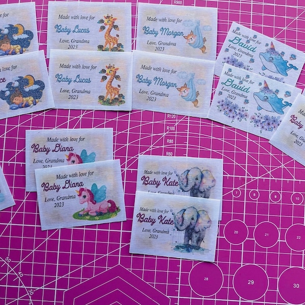 Quilt Labels Personalized - Etsy