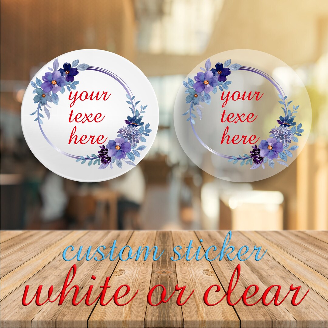 Custom Labels Stickers Party Labels, Logo Labels, Bottle Labels ...