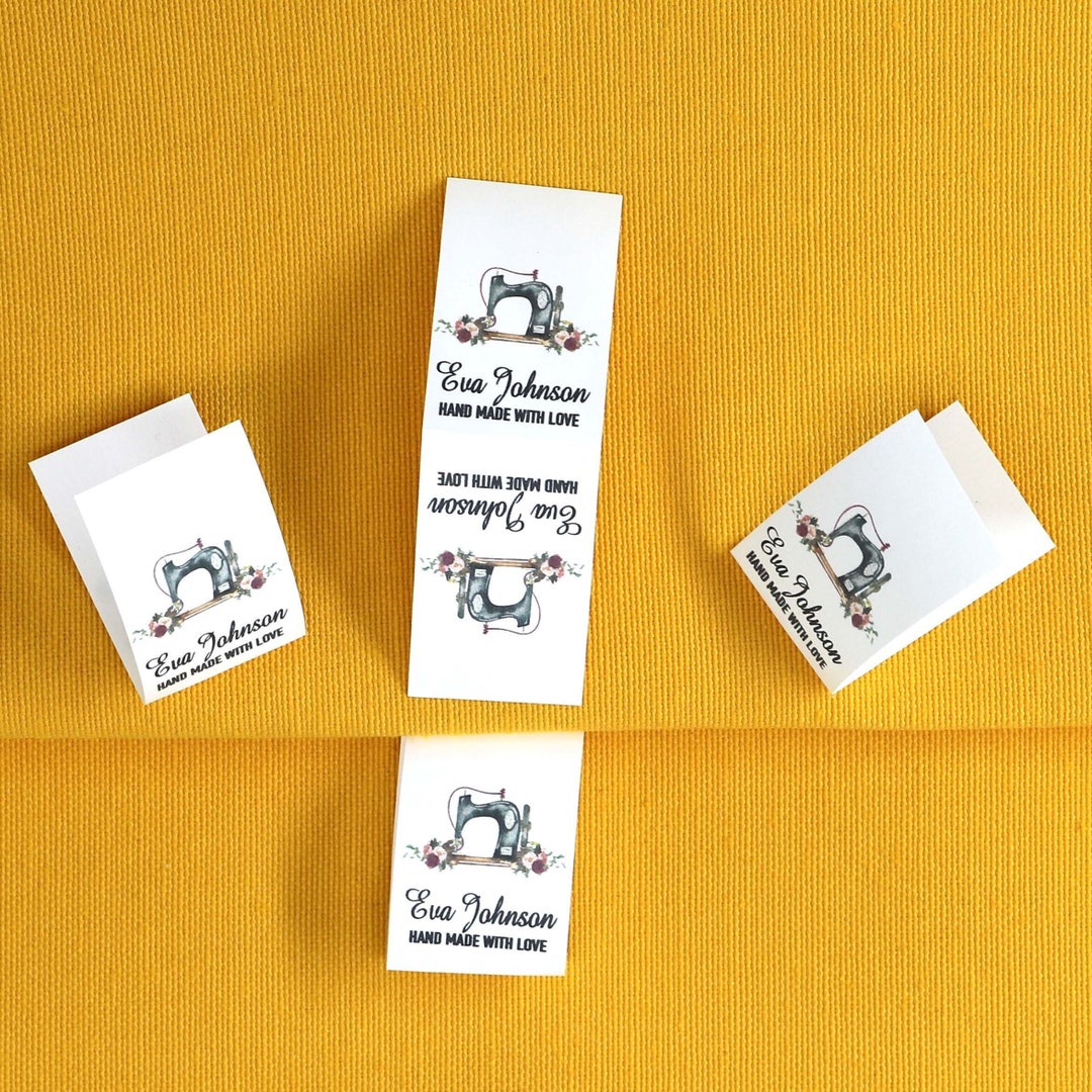 Custom Sewing Labels Full Color Clothing Labels Logo - Etsy