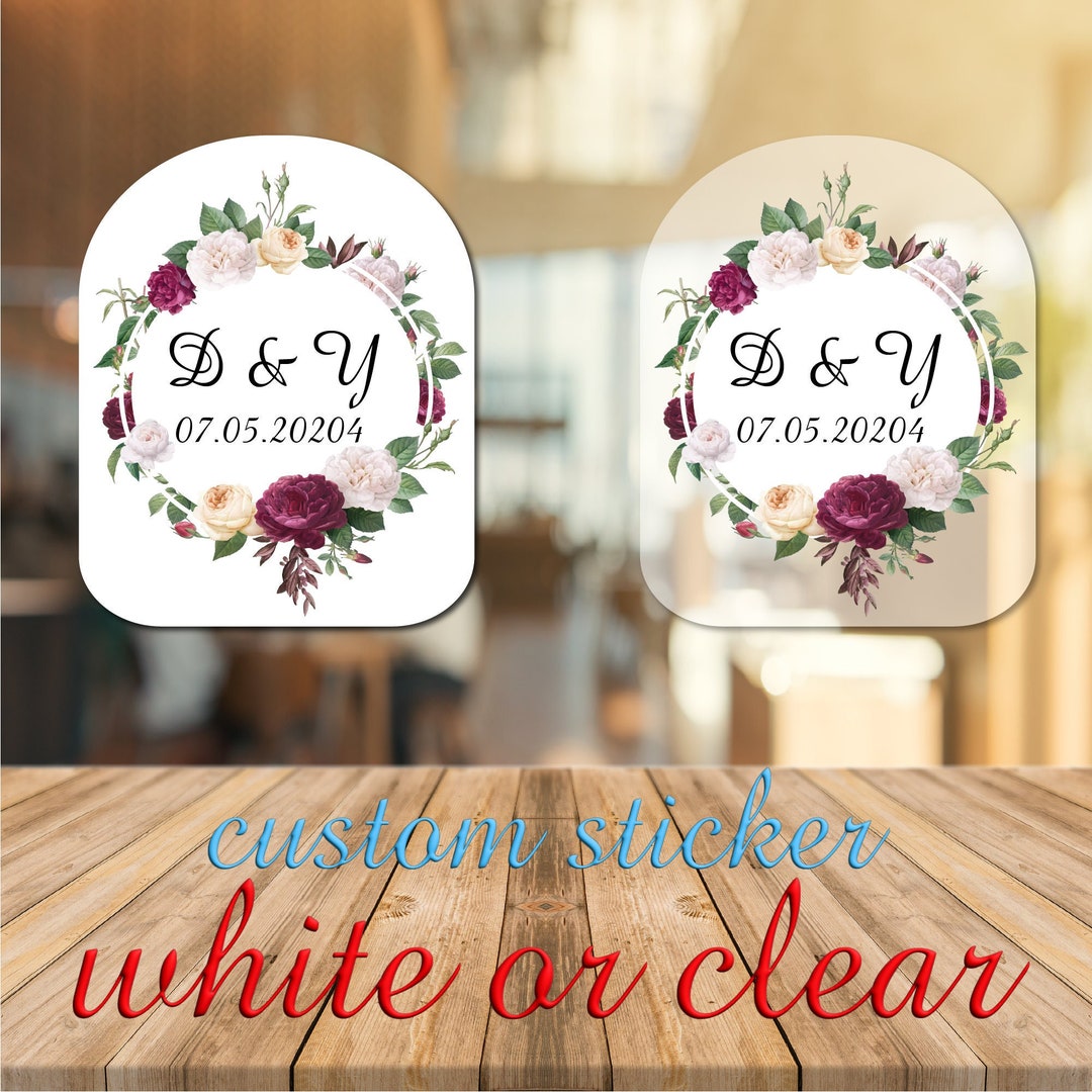 Custom Labels Stickers Party Labels, Logo Labels, Bottle Labels ...