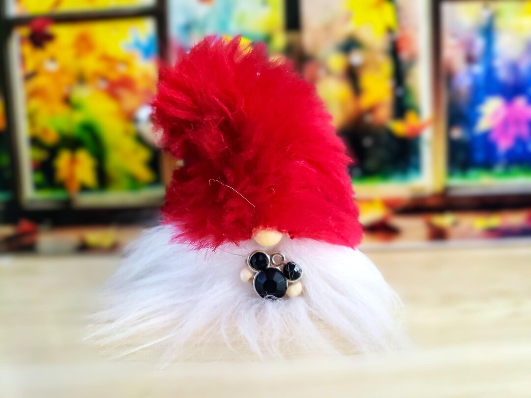 Mickey Mouse Fans Support Our Mini Fluffy Gnome With an LED Light 4 ...