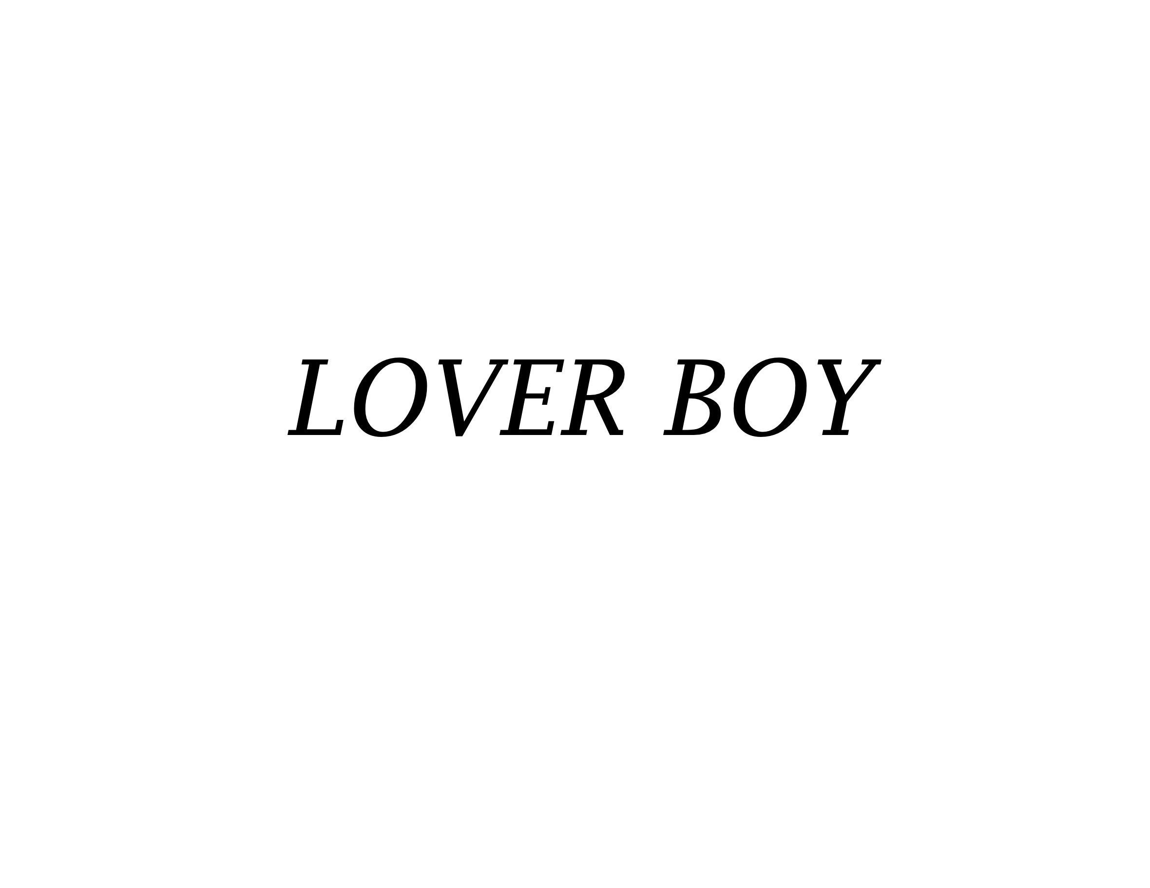 Loverboy Decal - Etsy