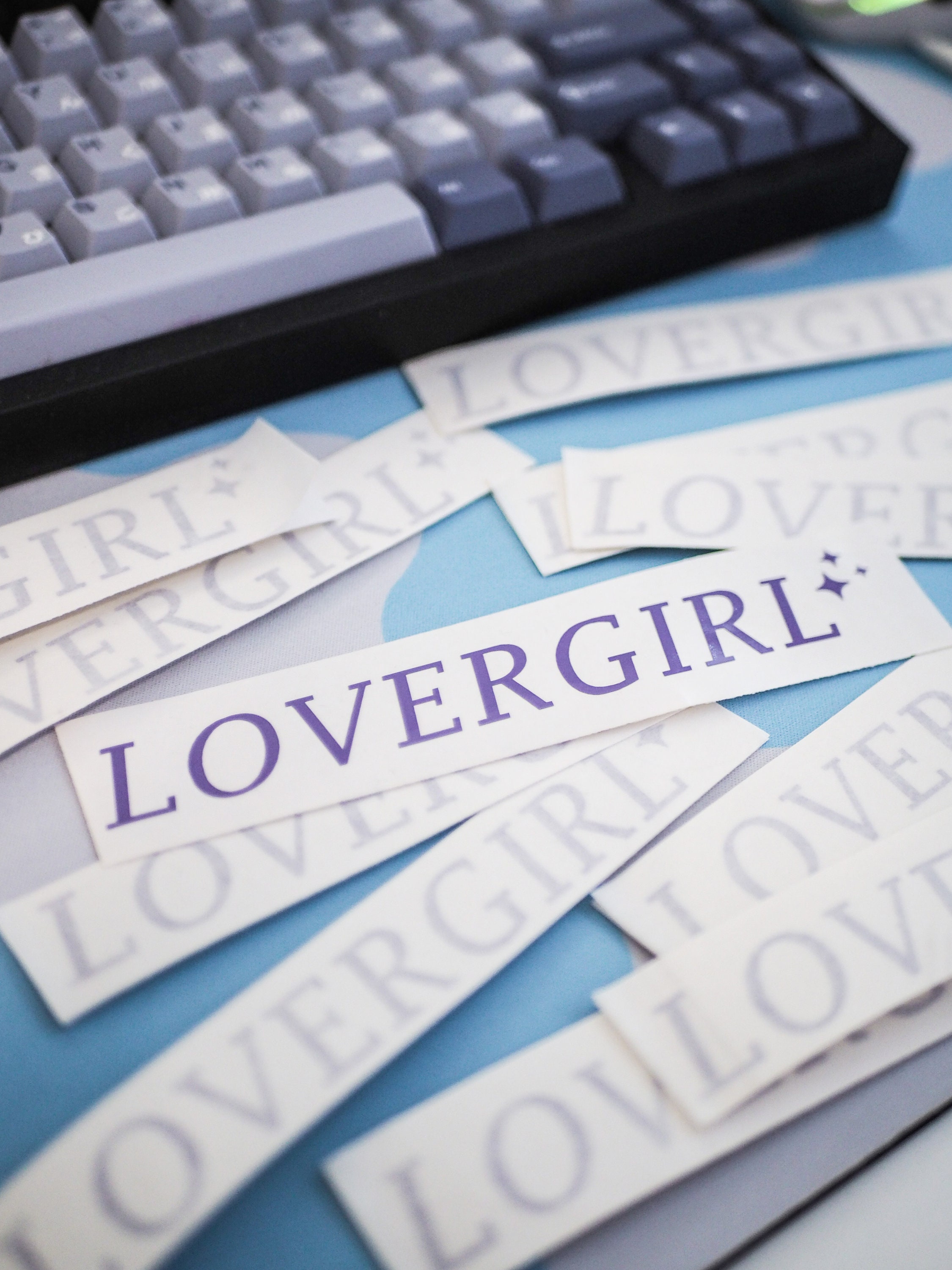 Lovergirl Decal - Etsy