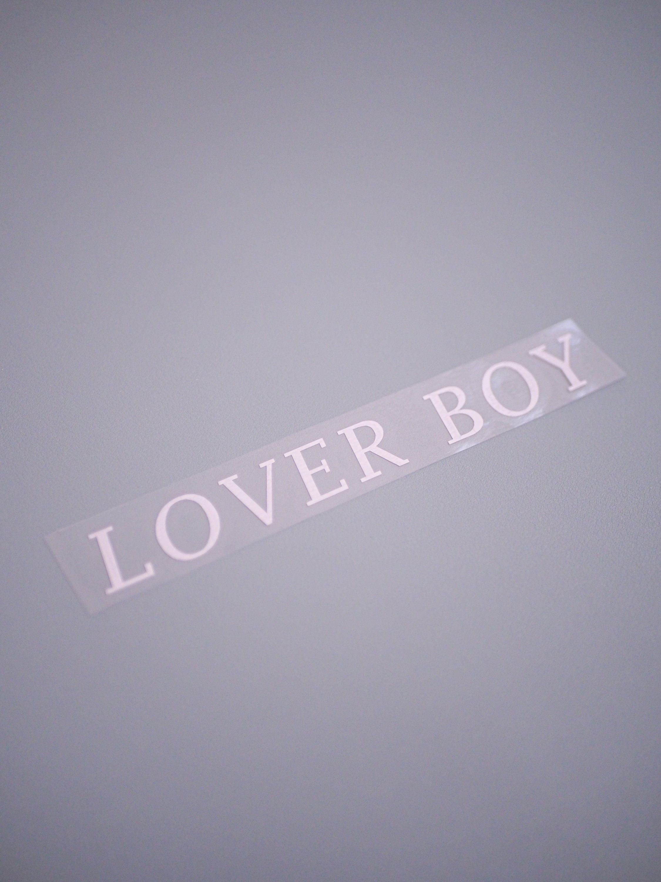 Loverboy Decal - Etsy