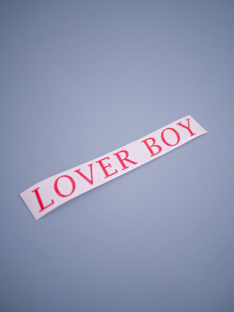 Loverboy Decal - Etsy