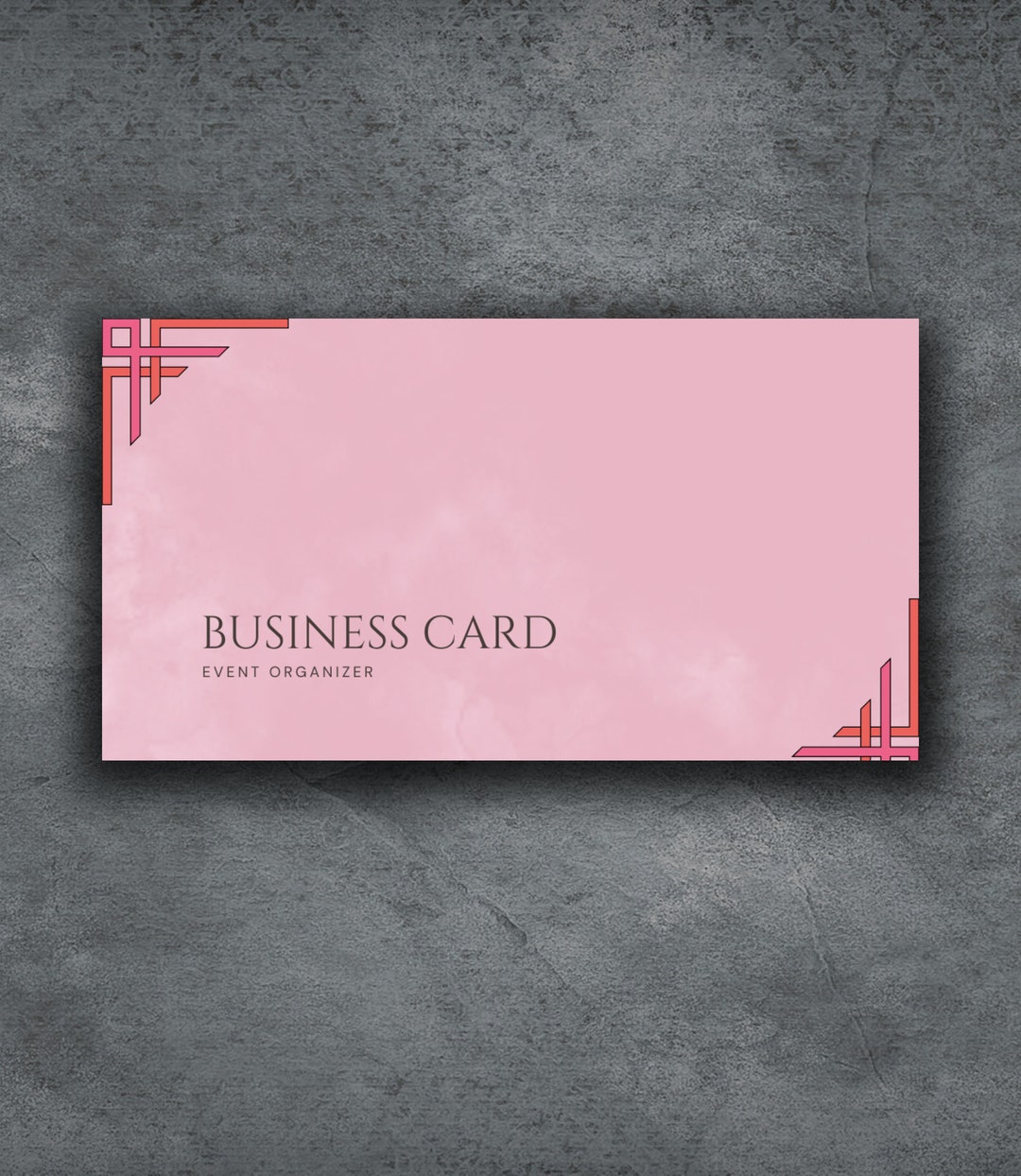 Business Card Template, Printable, Editable Canva Template - Etsy