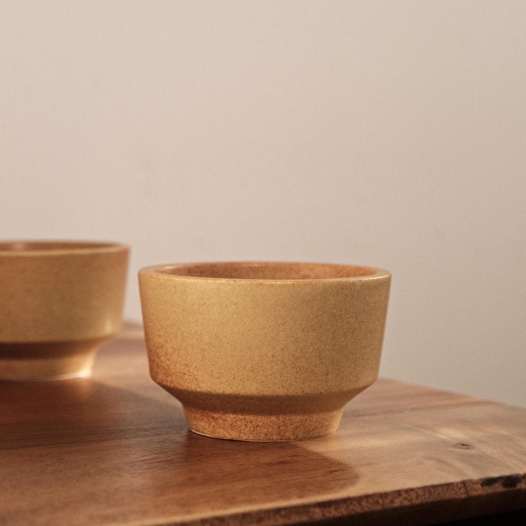 Aarde22 Playa Sand Stoneware Ceramic Coffee Cappuccino Latte Tea Cacao ...