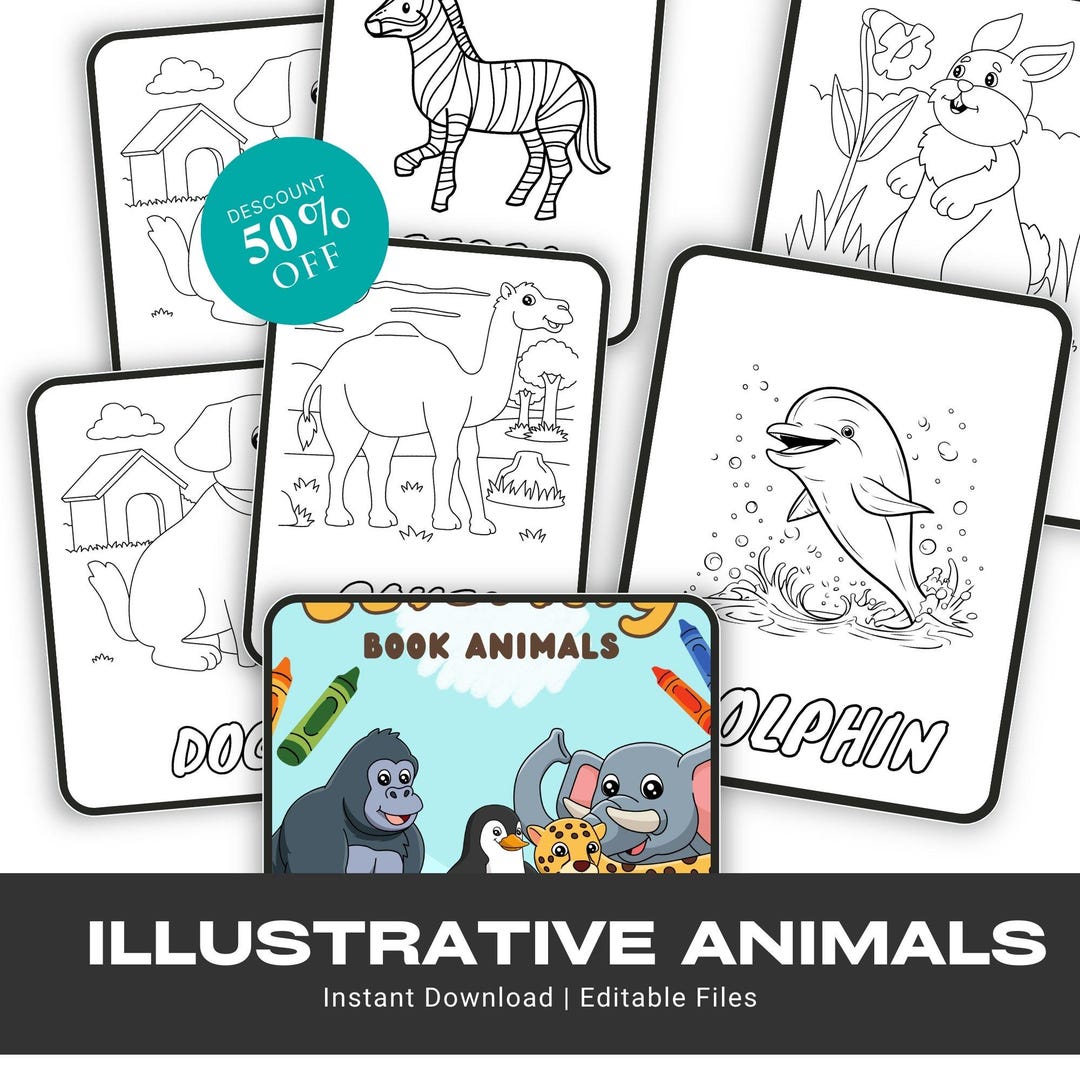 Educational Animal Habitats Digital Planner | Ecosystem Themed PDF for ...