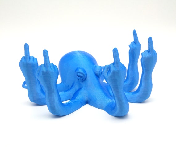 Fucktopus Oktopus Mittelfinger Angrypus Geschenk - Etsy.de