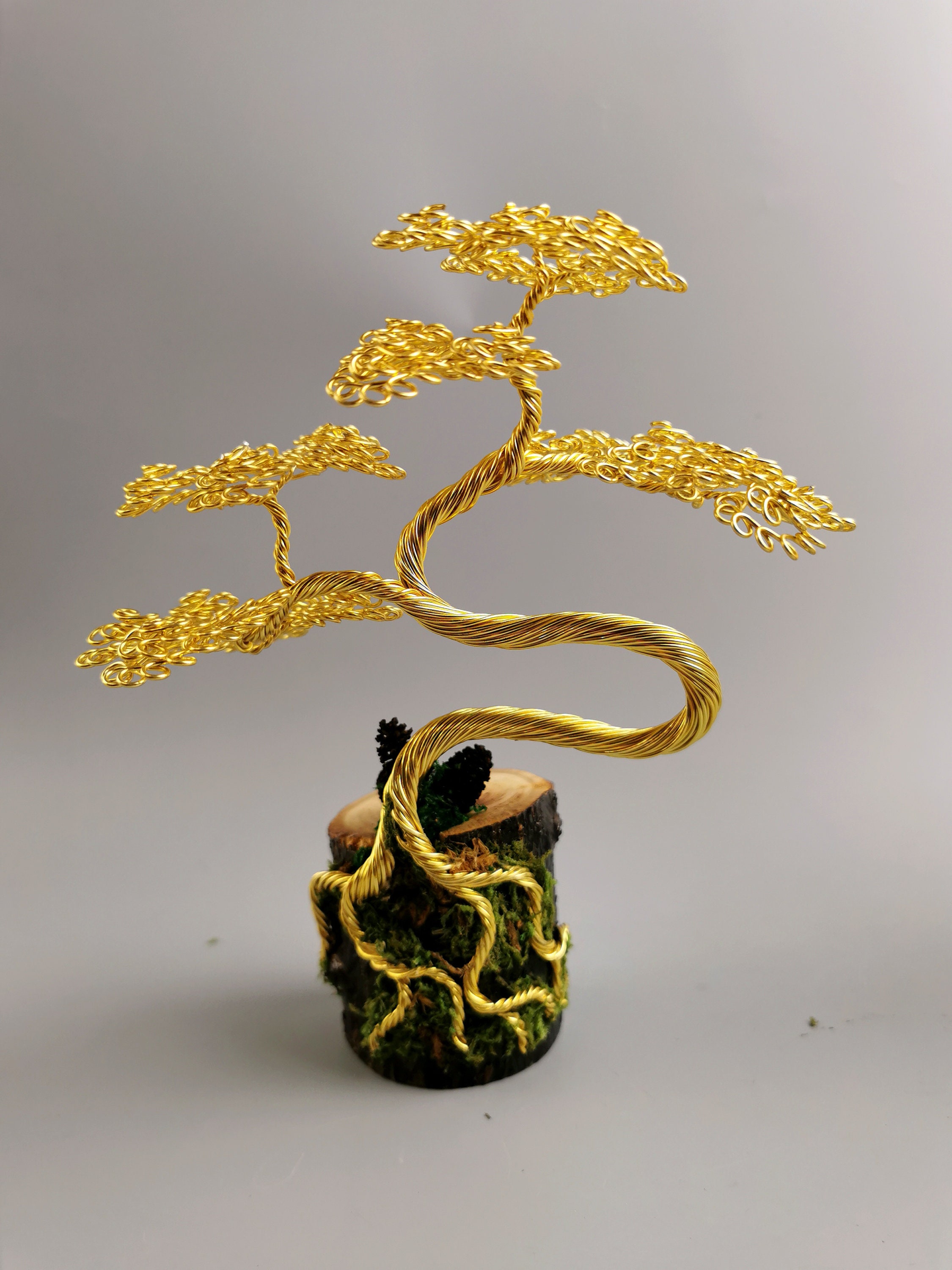 Tree of Friendship, 18cm/7.1, Wire Heart Art, Anniversary Gift, Little ...