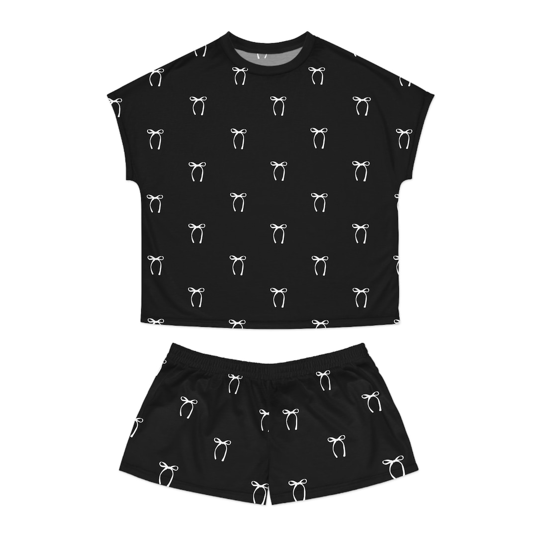 Cute Coquette Matching Pajama Two Piece Set Cozy Sleepwear - Etsy