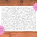 Printable Colouring Page for Adults Floral Collage Adult Colouring Page ...