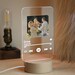 Personalized Music Plaque Night Light, Custom Acrylic Music Plaque Led ...