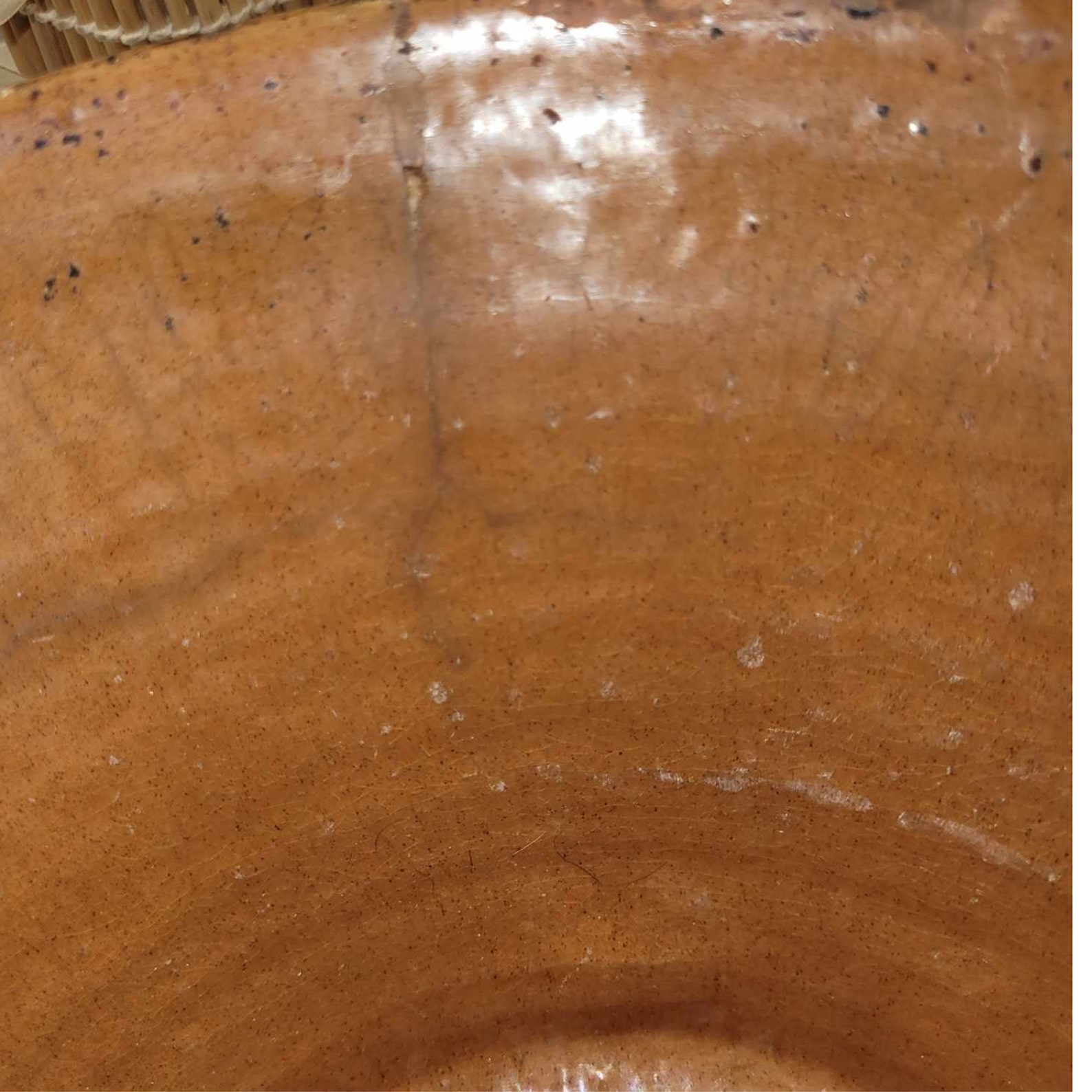 Large Vintage Terracotta Dish Old Terracotta Tian Rustic Farmhouse ...