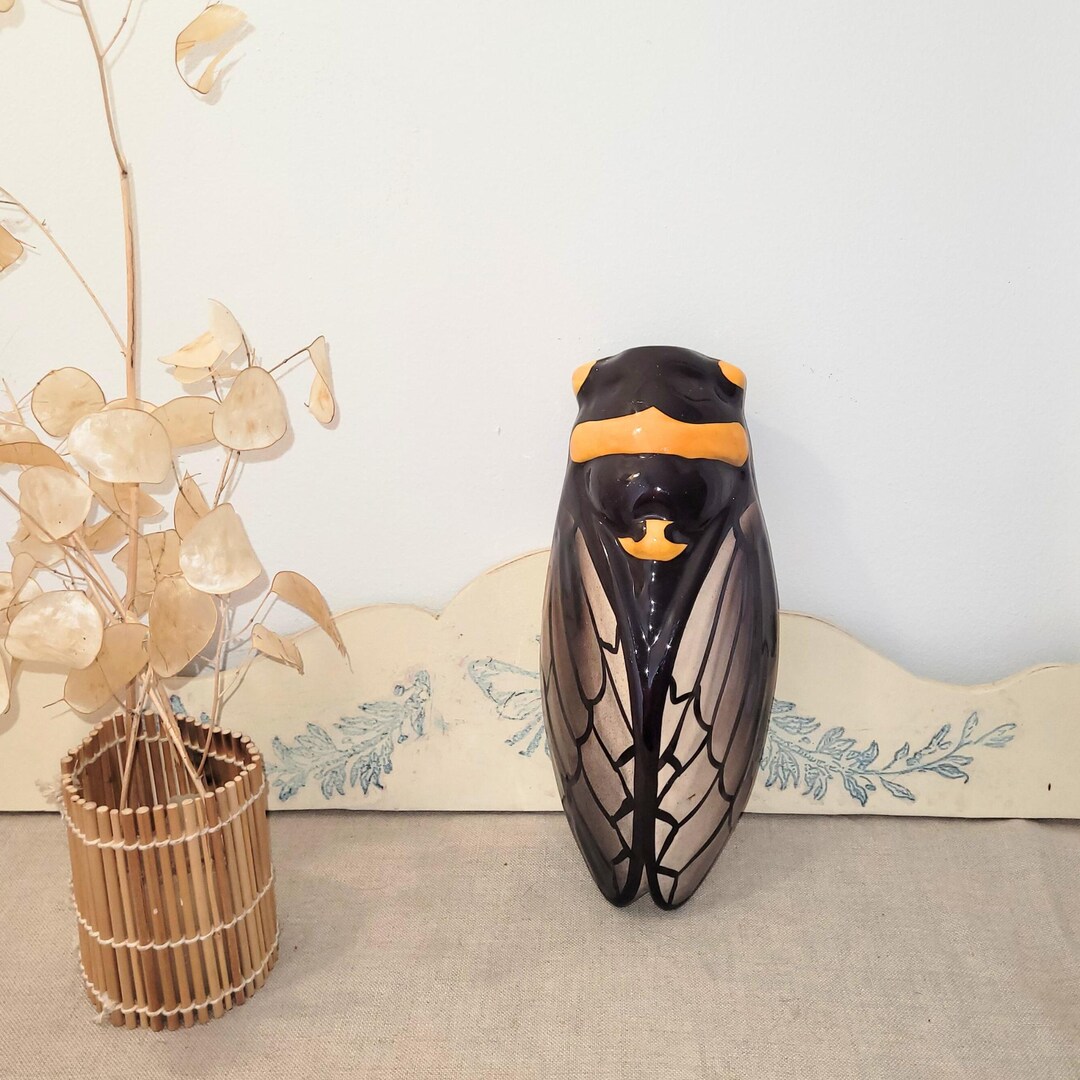 Large Vintage Ceramic Cicada. Provençal Mural Cigarettes. - Etsy