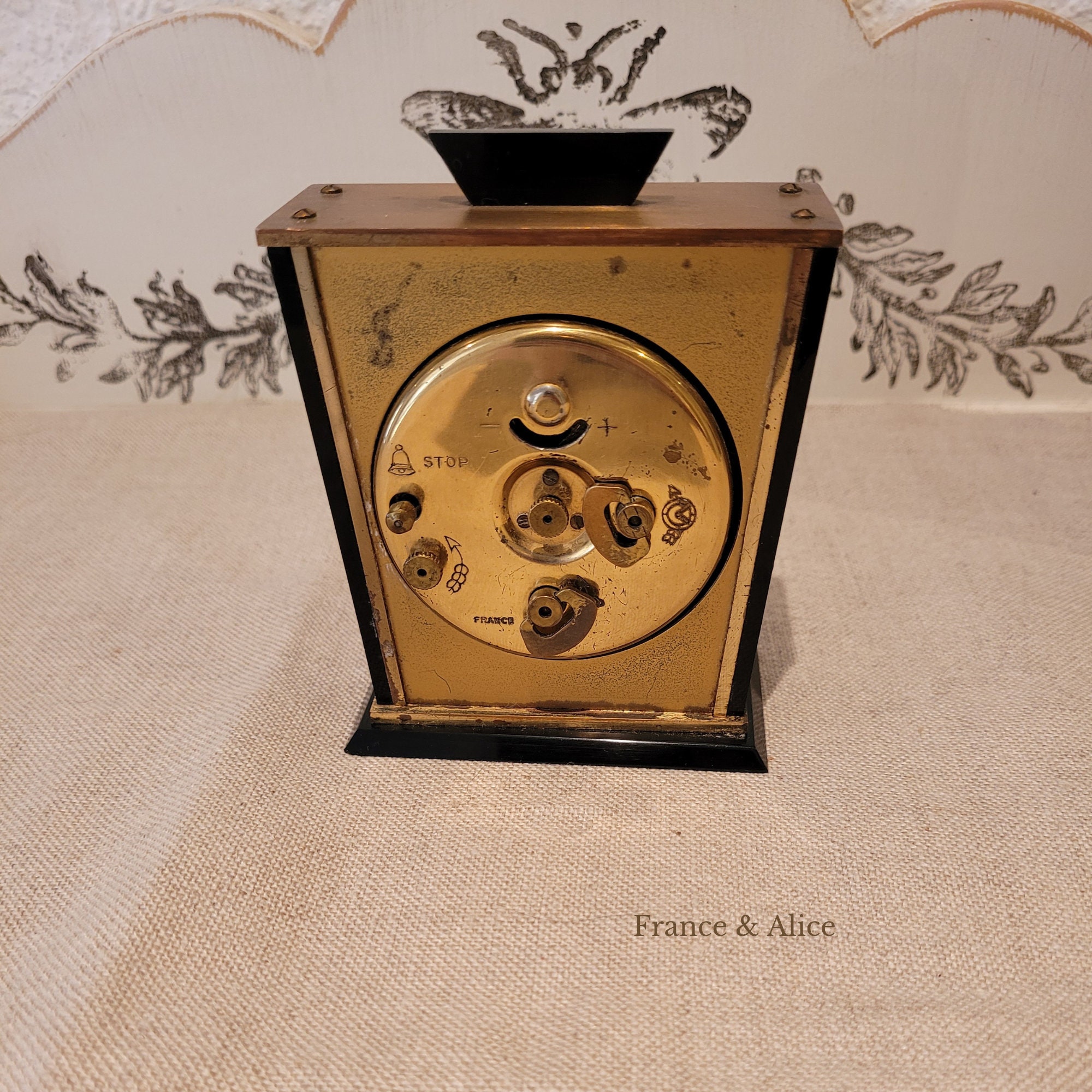 Alarm Clock From the 50s in Working Order. Bayard Alarm Clock made in ...