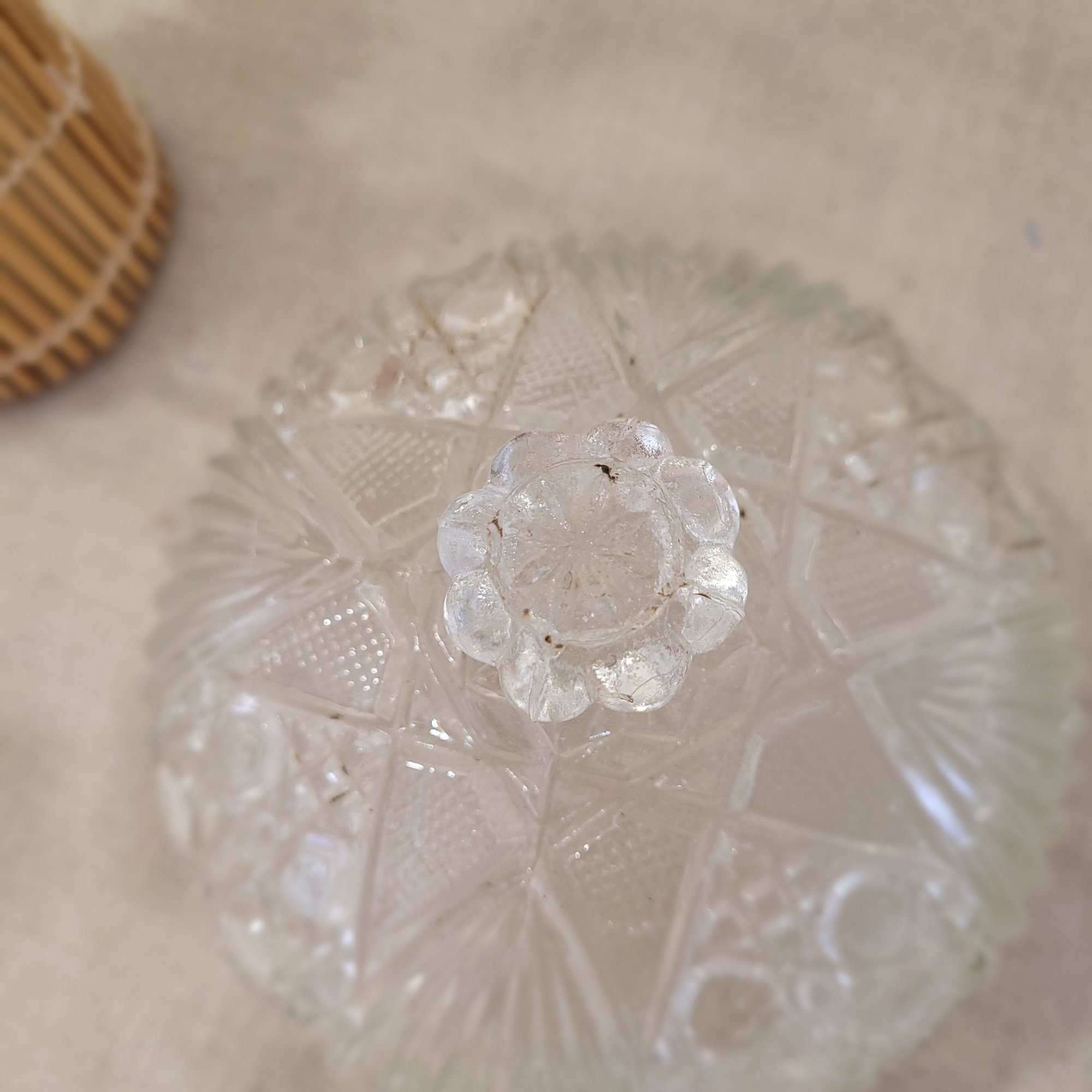 Cut Glass Bell. Cheese Bell From the 1930s. Old Glass Bell - Etsy