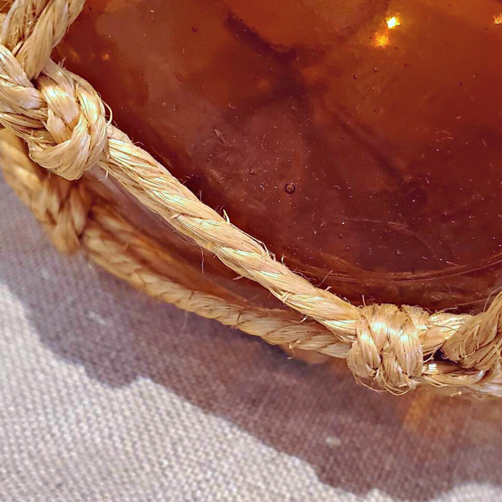 Vintage Amber Glass Float Ball. Old Float Ball. Glass Buoy - Etsy