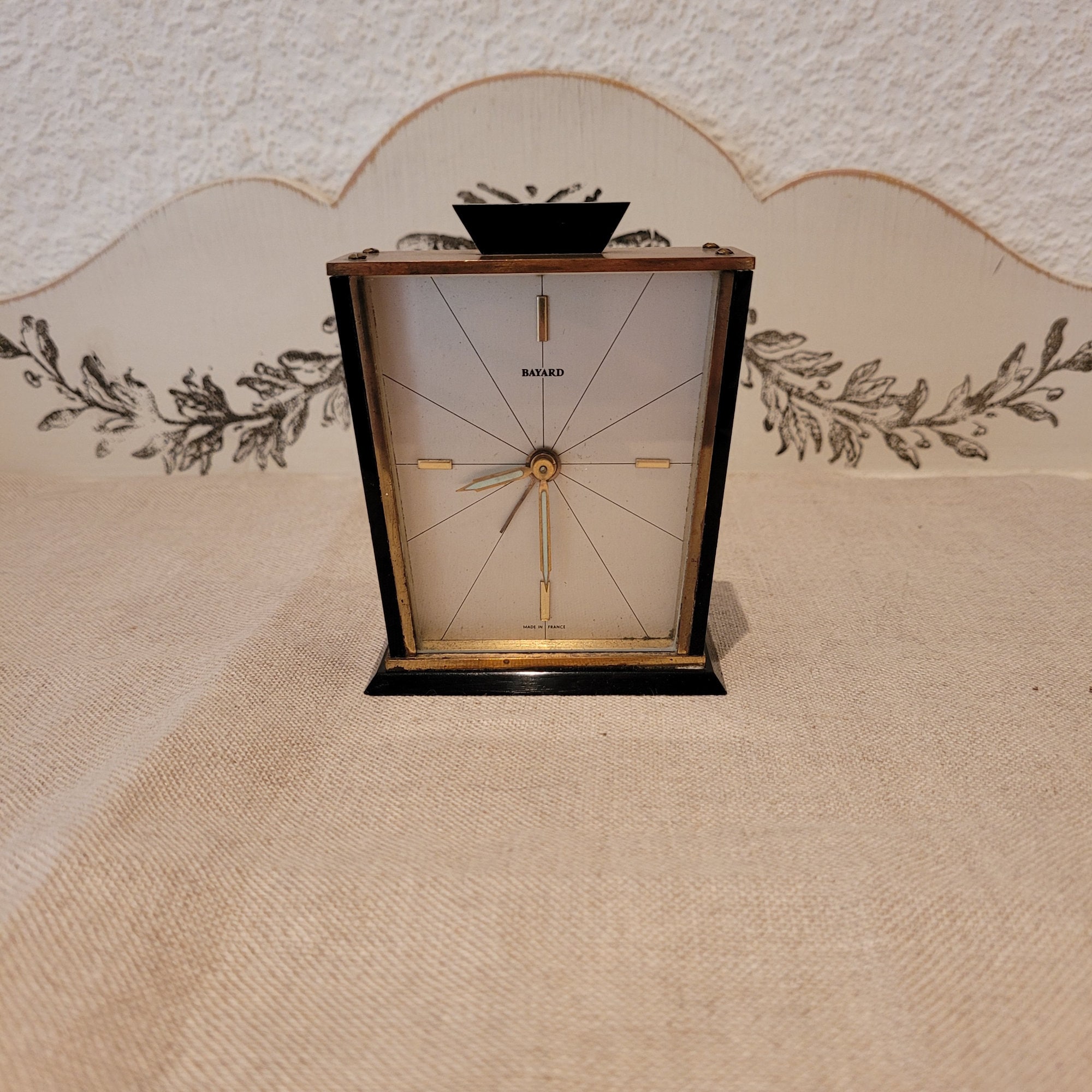 Alarm Clock From the 50s in Working Order. Bayard Alarm Clock made in ...