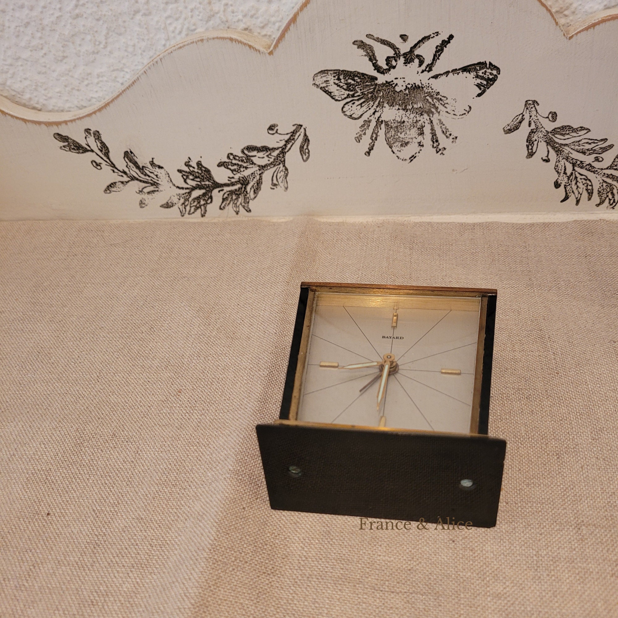 Alarm Clock From the 50s in Working Order. Bayard Alarm Clock made in ...