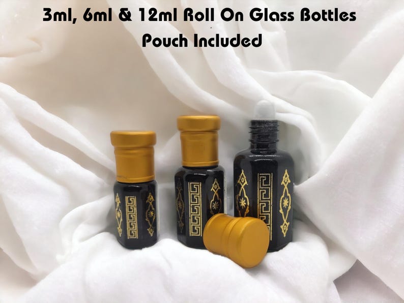 Dubai Gold Perfume Oil Sweet Arabic Fragrance Handmade Luxury Scent ...